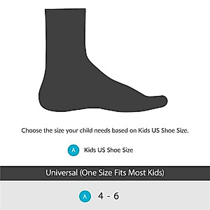BraceAbility Lace Up Kids Ankle Brace - Pediatric Figure 8 Sprained Foot Support Wrap for Active Youth, Children in Sports, Basketball Protection, Gymnastics, Soccer, and Volleyball (One Size)