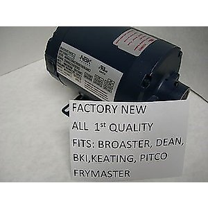 New Haight-NBK Hot Oil Motor Fits Dean Bki Keating Frymaster Pitco Fry Filters