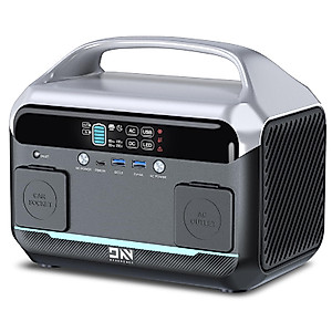 DaranEner Portable Power Station 300W,268.8Wh (600W Surge) LiFePO4 Solar Generator with USB-C PD60W, 110V Pure Sine Wave AC Outlet Outdoor Quiet for CPAP Home Use Camping Outage (Solar Panel Optional)