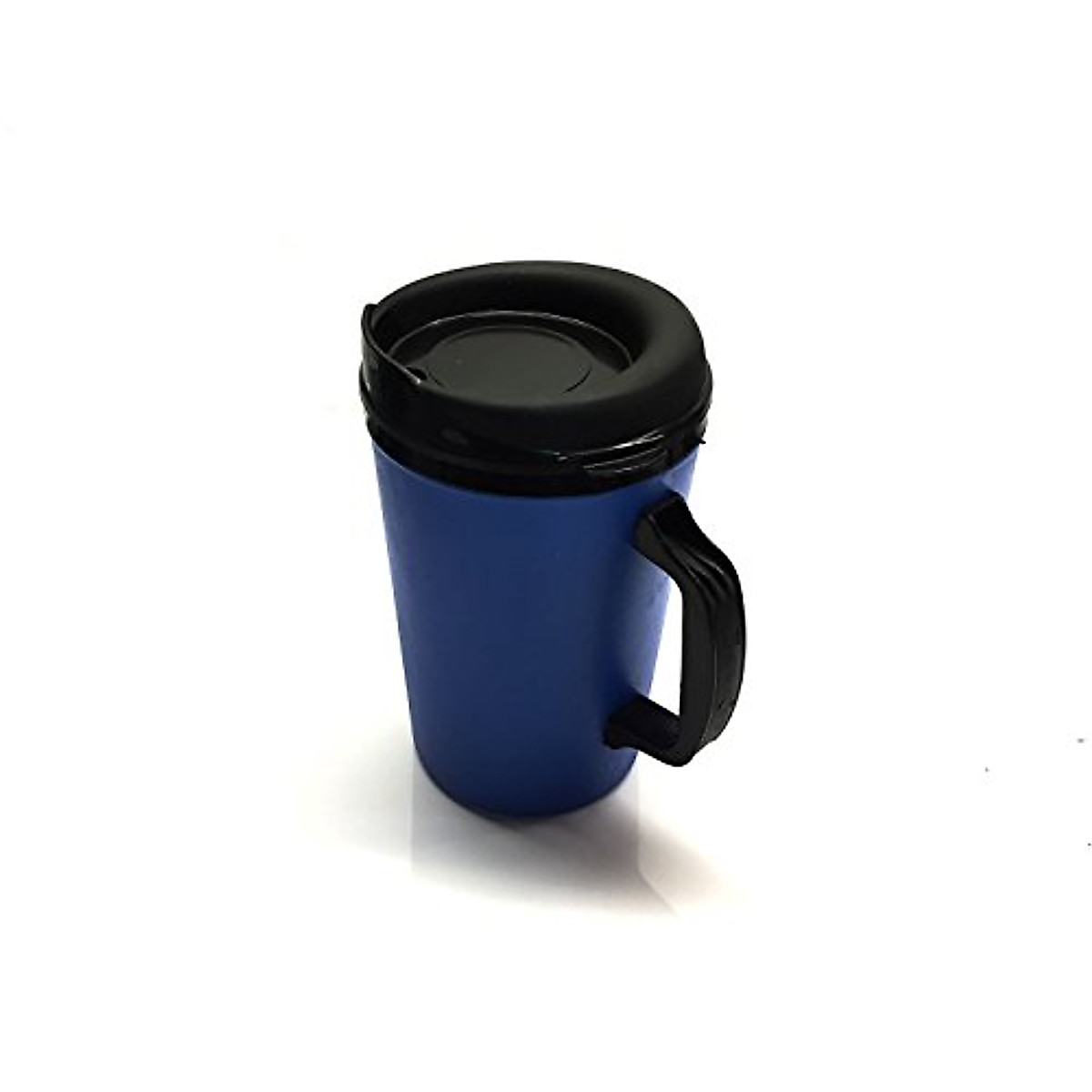 GAMA Electronics 2 ThermoServ Foam Insulated Coffee Mugs 34 oz (1) Blue & (1) Red