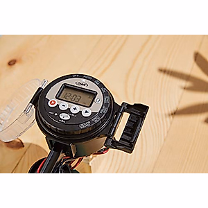Orbit 57860 Battery Operated Sprinkler Timer with 1" FPT Jar Top Automatic Sprinkler Valve