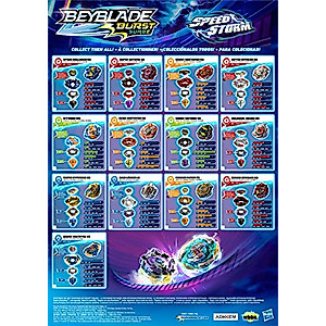 Beyblade Burst Surge Speedstorm Abyss Devolos D6 Spinning Top Single Pack -- Balance Type Battling Game Top, Toy for Kids Ages 8 and Up