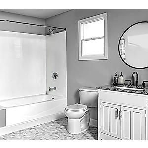 Rust-Oleum 384165 Tub And Tile Refinishing 2-Part Kit, Gloss White,White