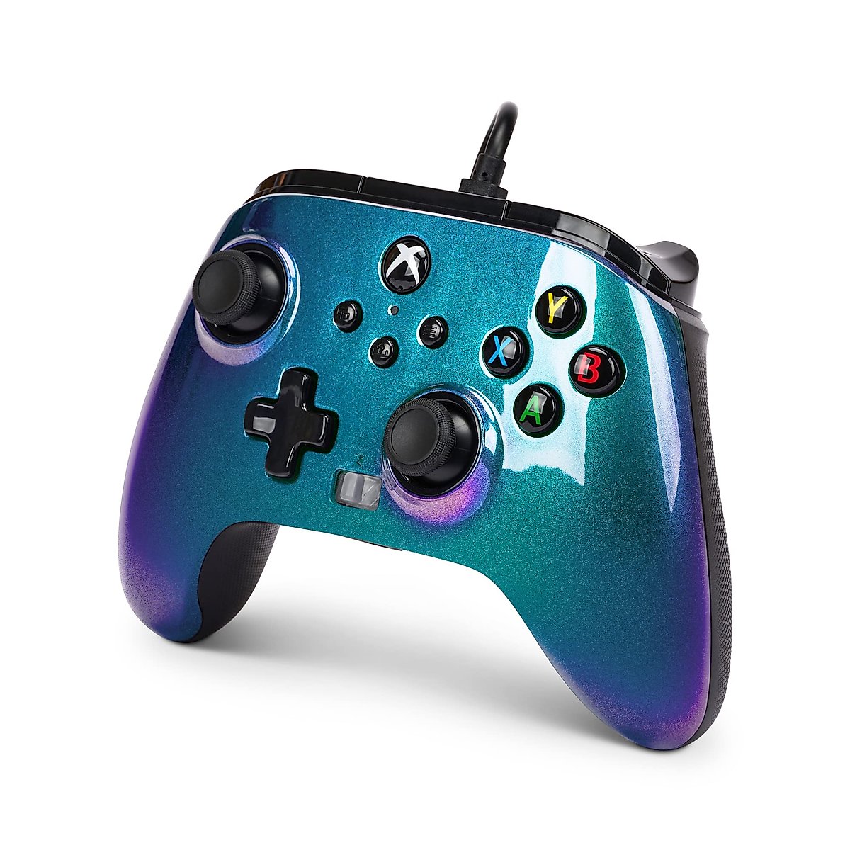 PowerA Enhanced Wired Controller for Xbox Series X|S - Aurora Borealis, gamepad, video game /gaming controller