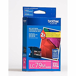 BROTHER BR MFC-J6510DW, 1-XHI YLD MAGENTA INK LC79M by BROTHER