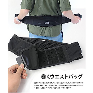 The North Face NM61712 Manta Ray Waist Bag, S, Black