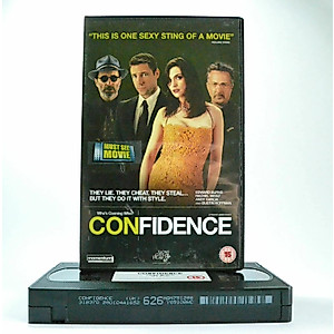 Confidence: Film By J.Foley - Large Box - Andy Garcia/Dustin Hoffman - Pal VHS
