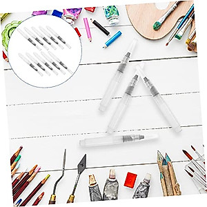MAGICLULU 10pcs Travel Set Paint Brushes Set Bulk Pencils Water Coloring Brush Set Pencils in Bulk Water Coloring Brush Pen Writing Brush Water Brush Watercolor Brush Solid Accessories