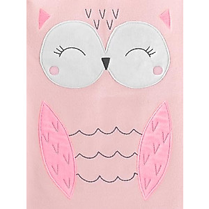 Simple Joys by Carter's Girls' Fleece Nightgowns, Pack of 2, Grey/Pink Owl, 6-7