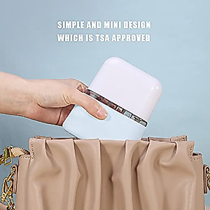 Bpluma Travel Bottles, Leak Proof Containers For Toiletries TSA Approved Airplane Accessories Kits For Liquid With Labels