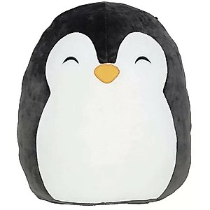 SQUISHMALLOW KellyToys - 12 Inch (30cm) - Luna The Black Penguin - Sleepy Eyes Squad