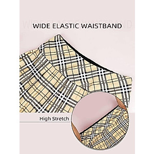 sandbank Women's Active Skirts and Shorts Lightweight Pleated Athletic Skorts for Running Tennis Golf Workout Sports S-XXL (Apricot,L)