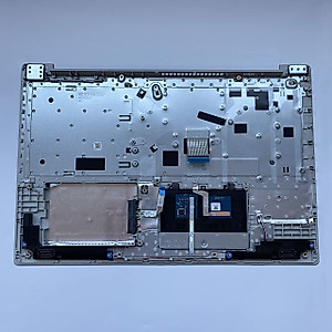 Replacement for Lenovo IdeaPad 320-15 320-15IKB 330-15AST 80xs0024us Laptop Upper Case Palmrest Keyboard Touchpad Assembly Part 5CB0N86311 SN20M63090 Top Cover Sliver