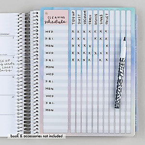 Snap-In Checklist Dashboard, Wet-Erase and Dry-Erase, Portable Dashboard You can Snap Into Your Coiled Planner, Notebooks, and Binders, Stay on Track in Style by Erin Condren