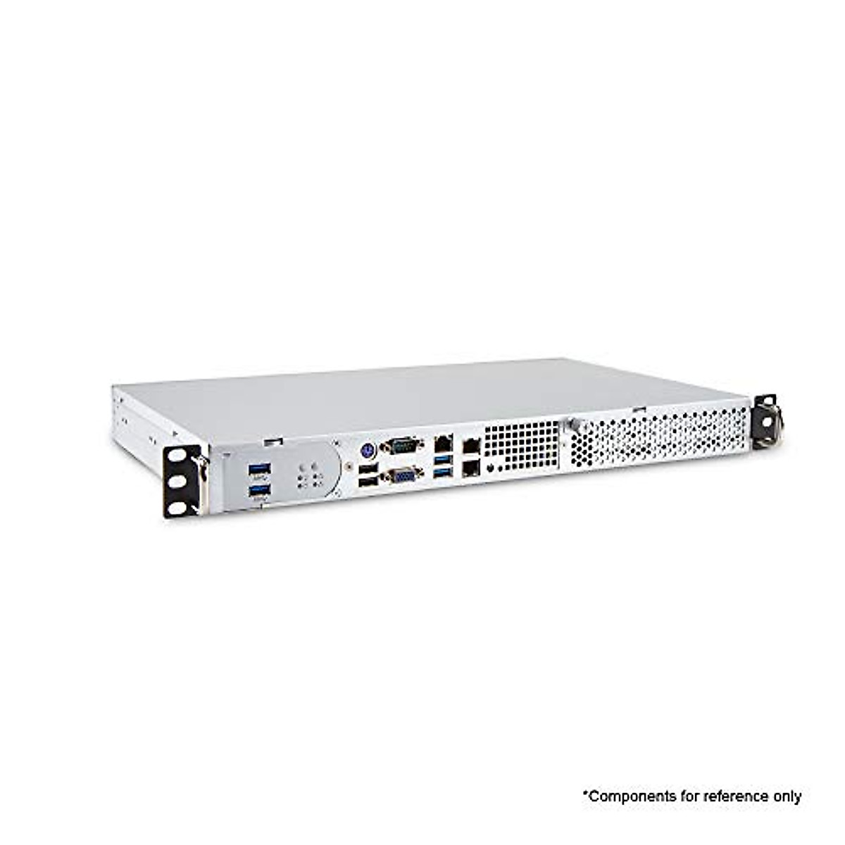 IN-WIN IW-RF100S-S265 1U Short Depth Mini-ITX Rackmount Server Chassis , 265W