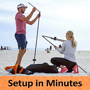 Jazzminton Sport - Indoor & Outdoor, No Boundaries - Similar to Pickleball, Badminton and Tennis with A Whole New Spin On It - Fun Games for Kids & Adults