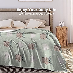 Warm Throw Blanket Winter Weighted Blankets Soft Fleece Blanket Movie Gift for Women Men Children Fans 50" X 60"