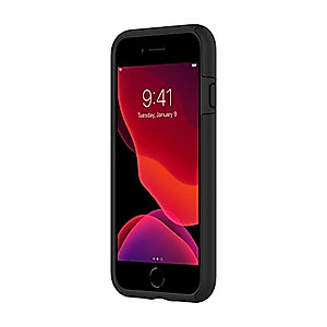 Incipio iPhone 7 Case, Hard Shell Dual Layer DualPro Case for iPhone 7-Black/Black