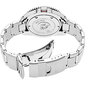 SEIKO SNE591 Automatic Solar Dive Watch for Men - Prospex Collection - LumiBrite Hands, Sapphire Crystal - Water Resistant 200M