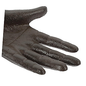 MAGICLULU Palm Cast Iron Hook Vintage Style Wall Hooks Multipurpose Hooks Wall Mounted Iron Hook Clothes Hanger Clothes Hooks Hanging Hook Door Coat Hook Office Coat Hook Wall-Mounted Hook