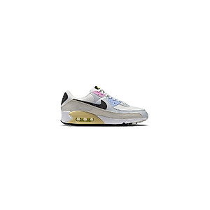 Nike Women's Air Max 90 Summit White/Black-Light Bone (DQ0374 100) - 9.5