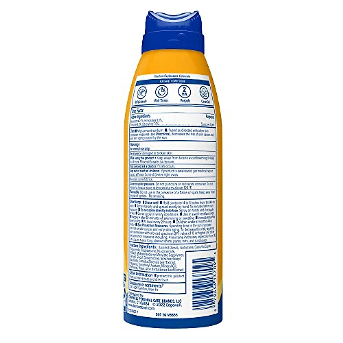 Banana Boat Protection + Vitamins Sunscreen Spray SPF 50 | Moisturizing Sunscreen with Vitamin C & Niacinamide | Banana Boat Spray Sunscreen, Vitamin B3 & Vitamin C Sunscreen, 4.5 oz.