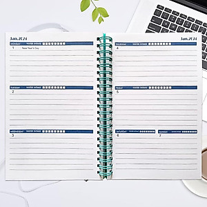 Cheneyboo Planner 2024-2025, Monthly Weekly Daily Planner 2024-2025, January 2024- June 2025 18 Month Planner,5.2"x7.5", Green