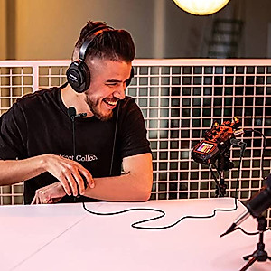 weishan Lav Microphone Replacement for Zoom H6 H4N H1N H1 Pro H5 H2N, TASCAM DR-05X DR-07X DR-05 Portable Recorder - 3.5mm Lavalier Mic 12ft