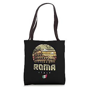 Cool Rome Italy Colosseum Souvenir Graphic Tees, Rome Italy Tote Bag