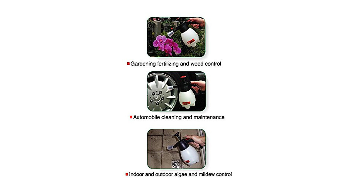 Solo 418 2-Liter Pressure Sprayer for Gardening & Cleaning
