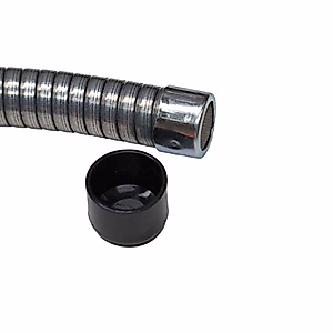 2 Jerry CAN Metal SPOUTS w/Built in Metal Screen Including New Improved Nitrile Gasket (not Ribbed) Heavy Duty Army Surplus Military USMC Blitz Gas Jerrycan Flexible Fuel Nozzles Gas CAN NOT Included