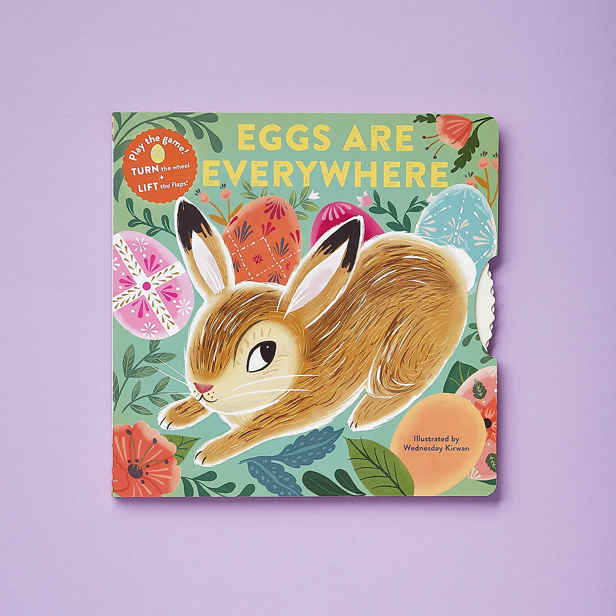Eggs Are Everywhere: (Baby's First Easter Board Book, Easter Egg Hunt Book, Lift the Flap Book for Easter Basket)