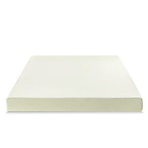 Best Price Mattress 6" Signature Green Tea Memory Foam Mattress, Twin, White