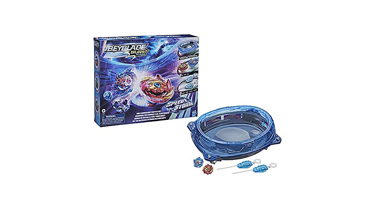 Beyblade Burst Surge Speedstorm Volt Knockout Battle Set - Ultimate ...
