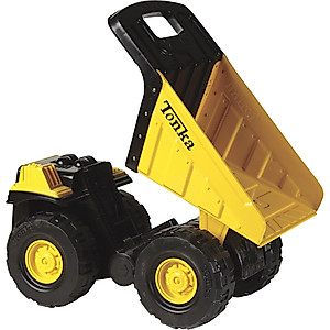Tonka Toughest Mighty Dump Truck, Yellow, (L x W x H) 12.00 x 19.00 x 10.75 Inches