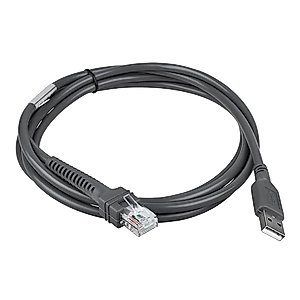 CJP-Geek 6.6ft USB Cable Cord Plug Wire Compatible with Symbol DS6878 DS9808 DS6708 Handheld Scanner