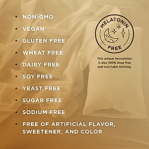 Solgar Sleep & Stress Support, 60 Vegetable Capsules – Melatonin-Free – Helps Relax & Calm You – Fall Asleep Quickly – Improve Sleep Quality – With Valerian, Passionflower & Hops, Non-GMO, 30 servings