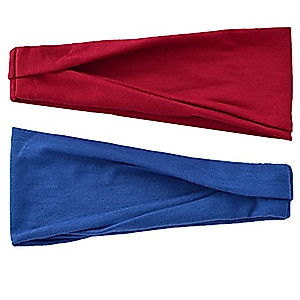 Men's and Women's Same European and American Plain Sports Headband Yoga Headband Running Headband The Light up Headband