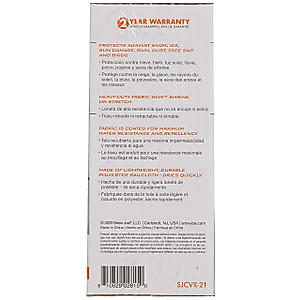 Snow Joe 24V-X2-SB18 18-Inch 48-Volt 4-Ah Cordless Snow Blower, (2x4.0AH) & SJCVR-21 Cover