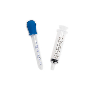 Lixit Nursing and Hand Feeding Syringe and Bottle Kits for Cats, Rabbits, Puppies and Other Pets. (Syringe + Dropper)