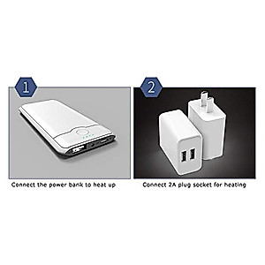 Reptile Heating Mat Reptile Heat Pad Keep Warm for Reptiles Tortoise Lizard USB Powered(S)