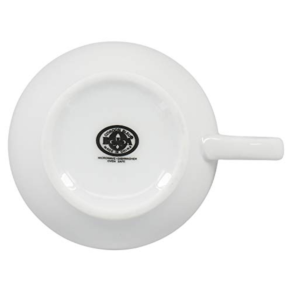 BIA Cordon Bleu 903217S4SIOC Espresso Cups Footed Cappuccino Mugs, One Size, White