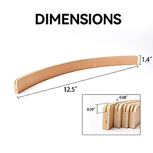 GSE Games & Sports Expert Set of 4 Playing Cards Holders, Wooden Playing Card Racks, Curved Playing Card Trays for Bridge, Hand & Foot, Rummy, UNO Card Games (12.5-Inch)