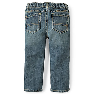 The Children's Place Baby Boys and Toddler Boys Basic Bootcut Jeans, Tide Pool, 3T