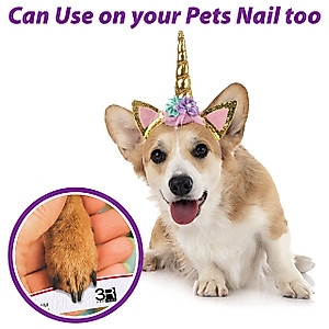 180 Grit Nail File - 3R Factory Emery Boards for Nails, Double Sided Nail Files for Natural Nails, Limas 100/180 Board Nail Files for Acrylic Nails (10pcs Pack)