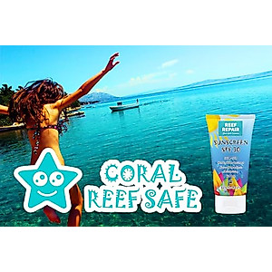 Reef Safe Sunscreen SPF 30 (2 Pack) - Natural, Travel Size, Water Resistant 40 Minutes, Moisturizing, Broad Spectrum UVA/UVB Coral Friendly Mineral Suncream from Reef Repair