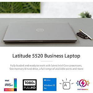 Dell Newest Latitude 5520 Business Laptop, 15.6" FHD Display, Intel Core i5-1135G7, 16GB RAM, 1TB SSD, Webcam, HDMI, Backlit Keyboard, Wi-Fi 6, Thunderbolt 4, Windows 10 Pro