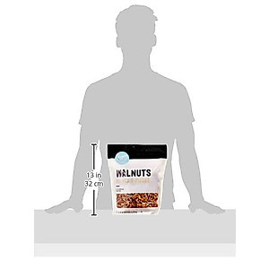 Amazon Brand - Happy Belly California Walnuts Halves and Pieces, 40 Ounce