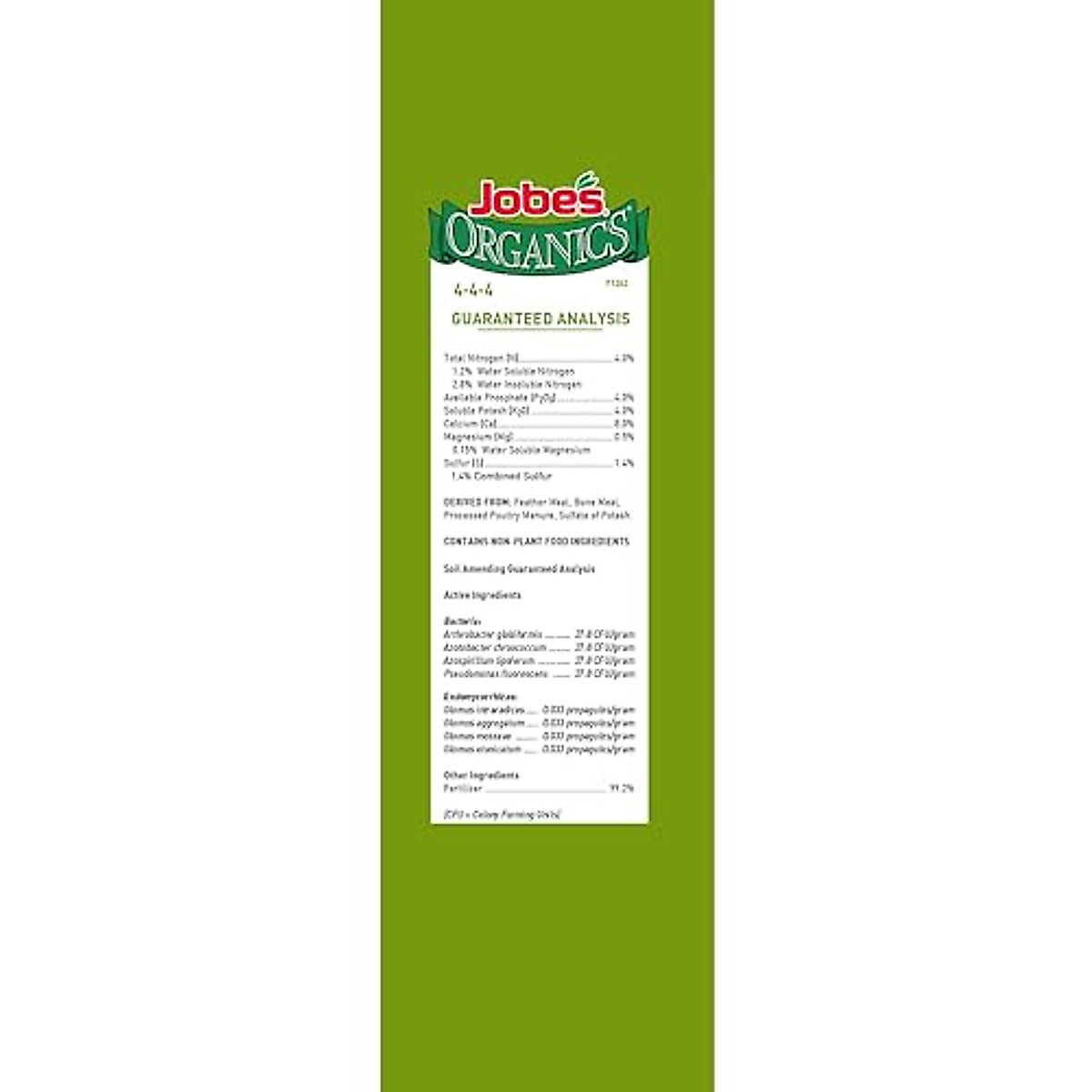 Jobe’s Organics Granular All Purpose Fertilizer, Easy Plant Care Fertilizer for Vegetables, Flowers, Shrubs, Trees, and Plants, 4 lbs Bag