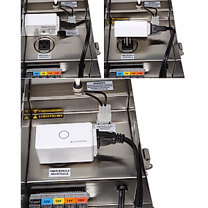 Lightkiwi E2683 WiFi Smart Plug for Low Voltage Landscape Lighting Transformer